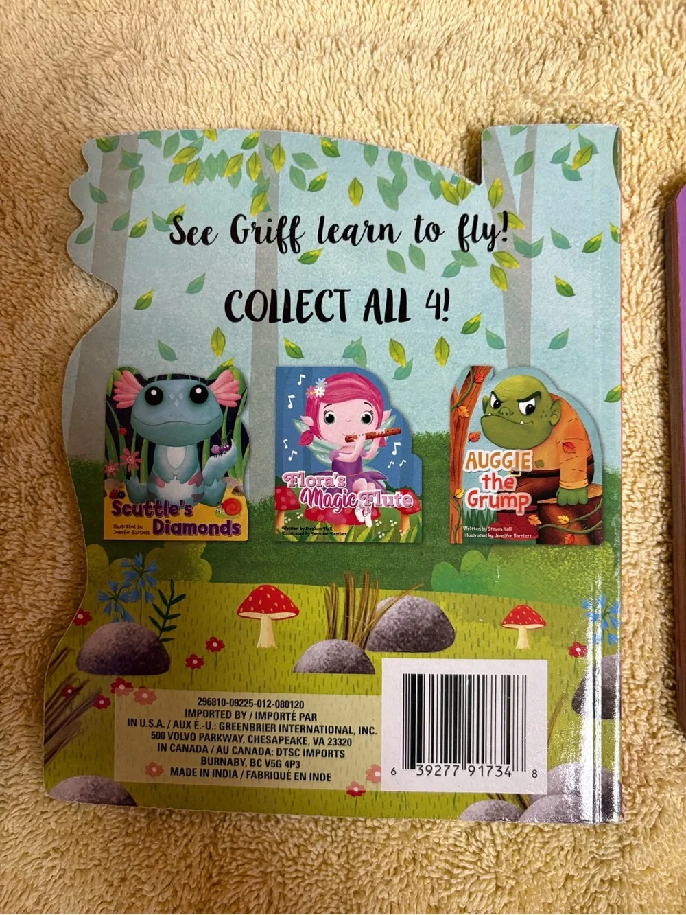 Other | Toddler Board Book Bundle Griff Learns To Fly Mary Had A Little ...